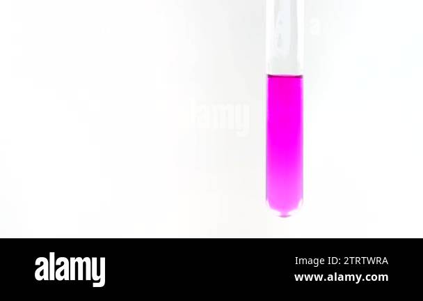 Interaction of an alkali solution with an acid solution. Neutralization ...