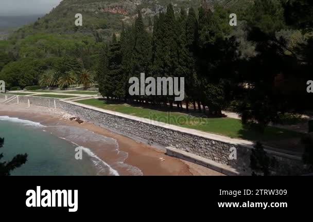 The Villa Milocer is one of the most beautiful resorts of the Bu Stock ...