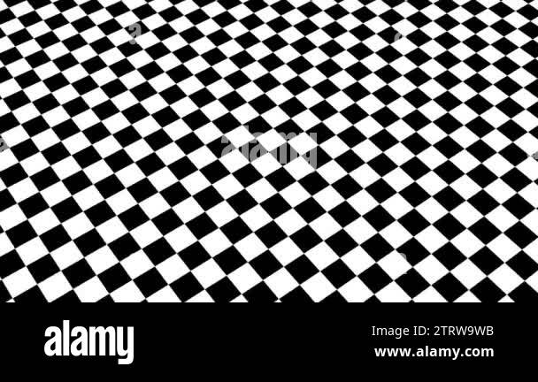Checkered black and white Motion Background Stock Video Footage - Alamy
