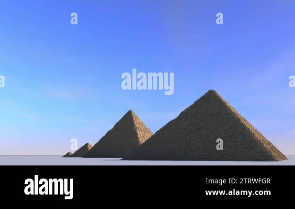 Giza pyramid complex Stock Video Footage - Alamy