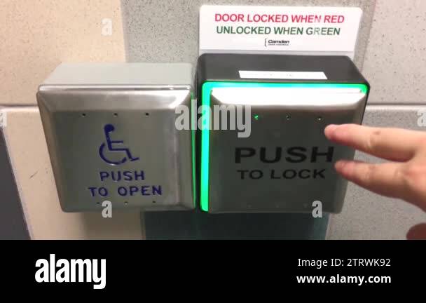 Handicap push open button Stock Videos & Footage - HD and 4K Video ...