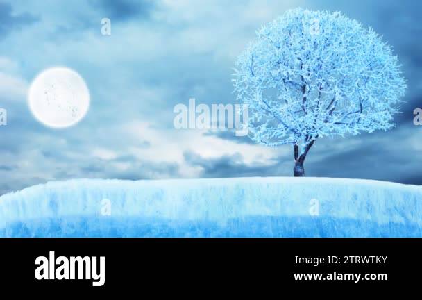 Moon under tree Stock Videos & Footage - HD and 4K Video Clips - Alamy