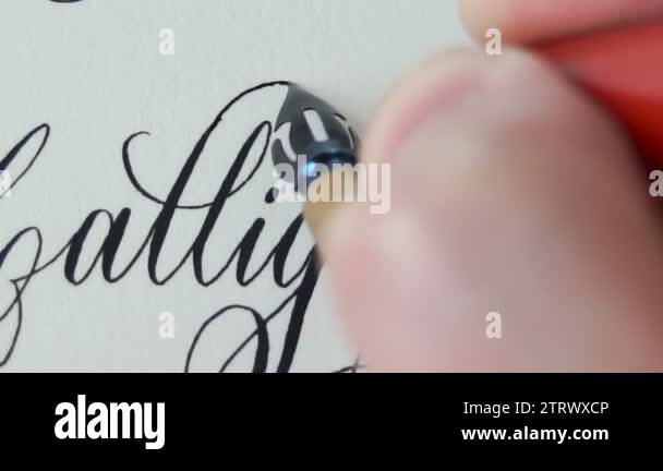 Calligrapher Stock Videos & Footage - HD and 4K Video Clips - Alamy