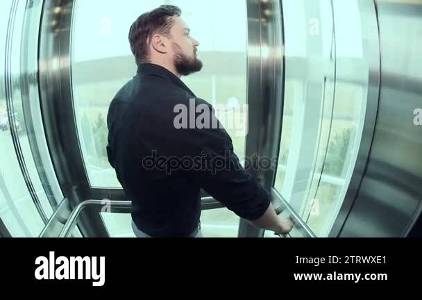 Architectural architecture corridor elevator Stock Videos & Footage ...