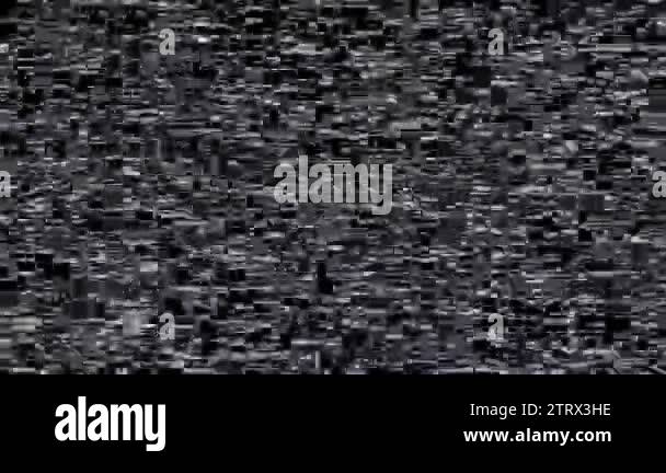Blank tape VHS noise Stock Video Footage - Alamy