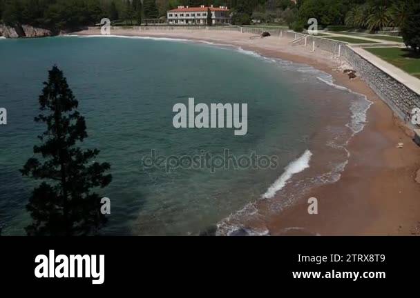 The Villa Milocer is one of the most beautiful resorts of the Bu Stock ...