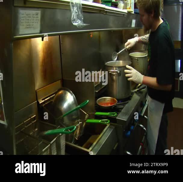 Cook short order Stock Videos & Footage - HD and 4K Video Clips - Alamy