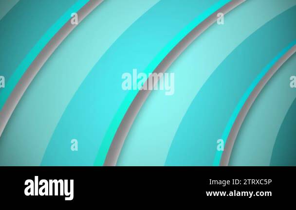 motion graphics and animated background of curved radio lines Stock ...