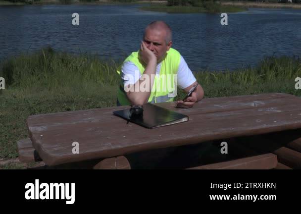 Person sitting table thinking Stock Videos & Footage - HD and 4K Video ...