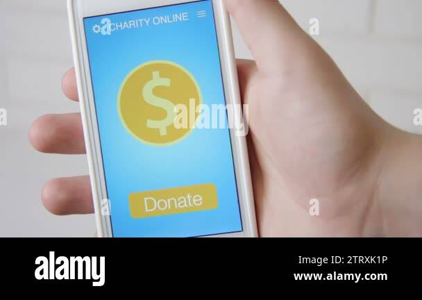 Online charity donation screen Stock Videos & Footage - HD and 4K Video ...
