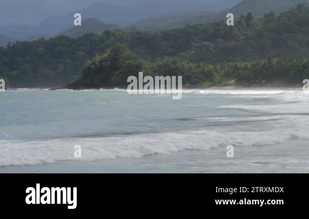Palawan Coast Shore. Beautiful scenic background near Puerto Princesa ...