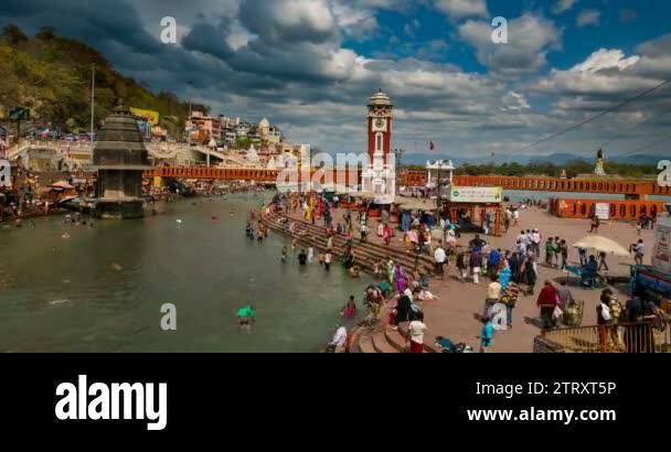 Hindu holy river pilgrimage Stock Videos & Footage - HD and 4K Video ...