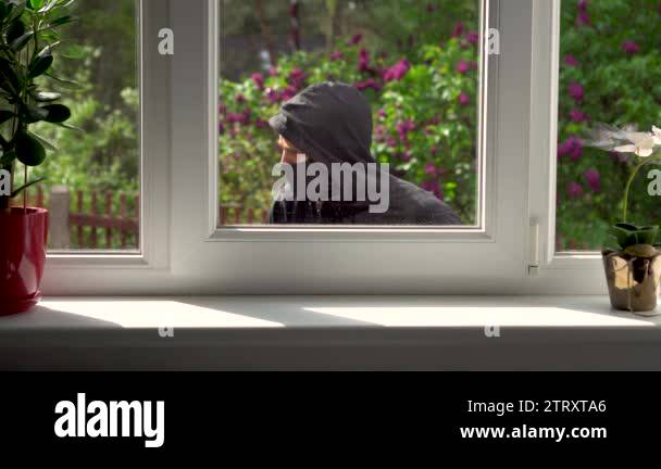 Burglar entering through window Stock Videos & Footage - HD and 4K ...