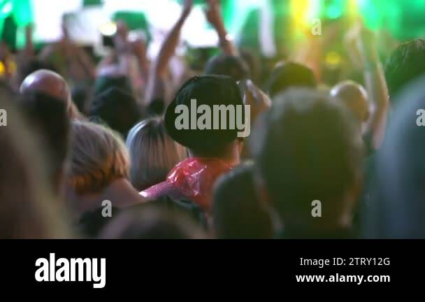 Heavy metal fans rock concert Stock Videos & Footage - HD and 4K Video ...