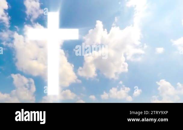 Christian cross sky background Stock Videos & Footage - HD and 4K Video ...
