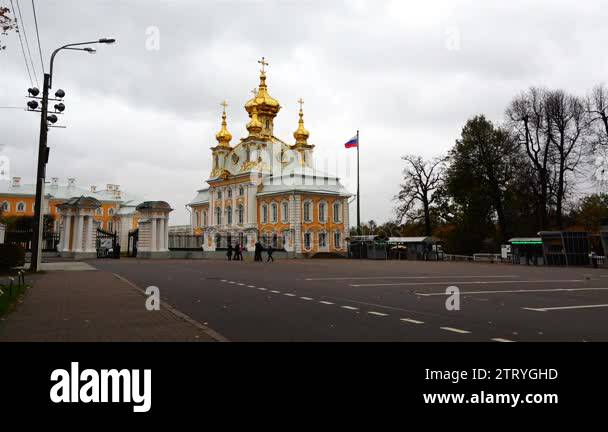 Peterhof cathedral of the holy apostles peter and paul Stock Videos & Footage - HD and 4K Video ...