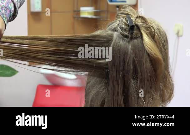 Hairdresser barber long haired Stock Videos & Footage - HD and 4K Video ...