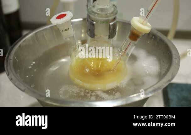 Experiment organic chemistry bubbles detail, extract from plants Stock ...