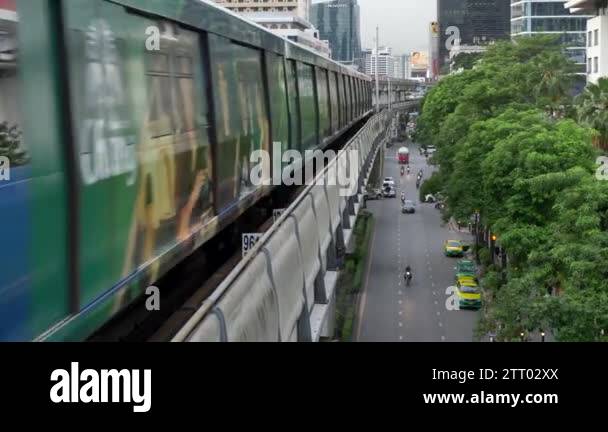 Bangkok, Thailand - June 8, 2017: The Bangkok Mass Transit System, BTS ...
