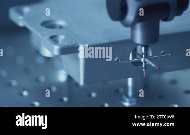 Coordinate measuring machine cmm measures Stock Videos & Footage - HD ...