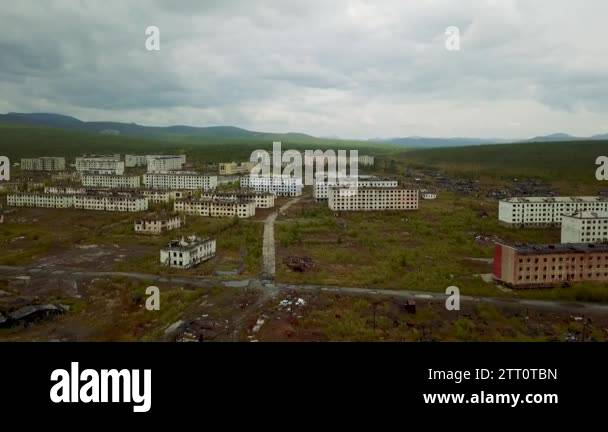 Kadykchan ghost town. Siberian ghost town built by gulag prisoners ...