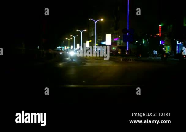 City street junction night Stock Videos & Footage - HD and 4K Video ...