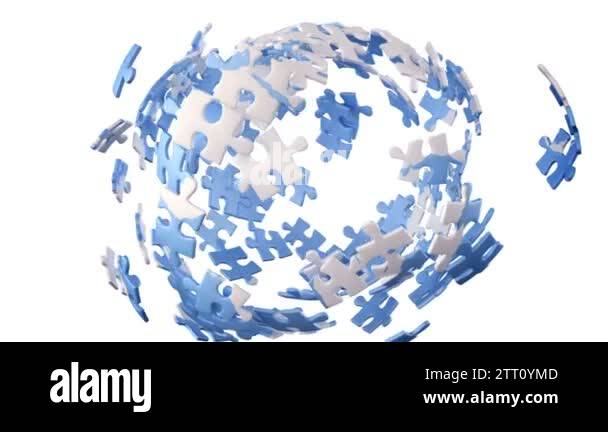 Earth 3d puzzle Stock Videos & Footage - HD and 4K Video Clips - Alamy