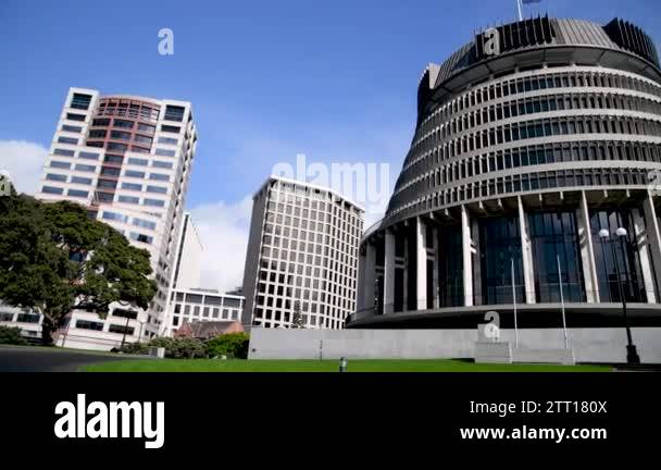 Wellington government building architecture Stock Videos & Footage - HD ...