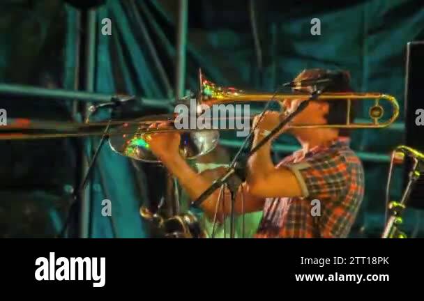 Leningrad live performance at the rock festival The Best City Stock ...
