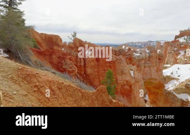 Incredibly beautiful spring landscape in Bryce Canyon. Geological ...