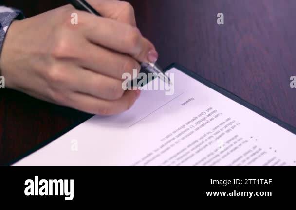 Simple signature Stock Videos & Footage - HD and 4K Video Clips - Alamy