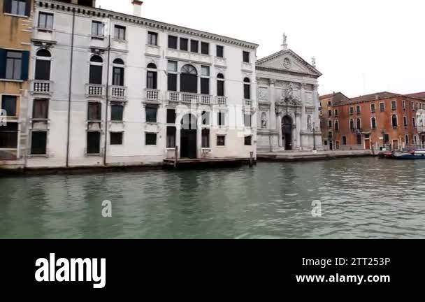 Glide forward in wide channel Stock Video Footage - Alamy