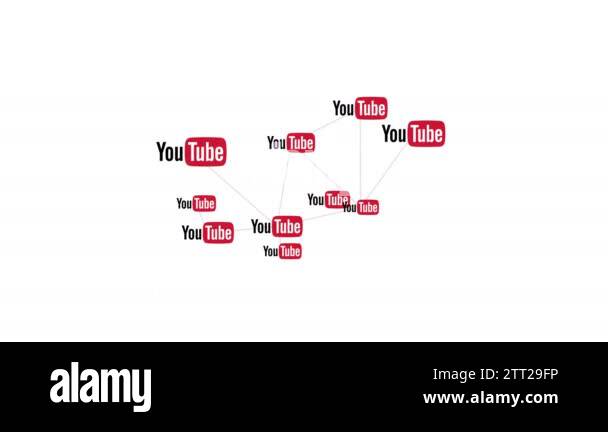 Youtube logo video sharing Stock Videos & Footage - HD and 4K Video ...