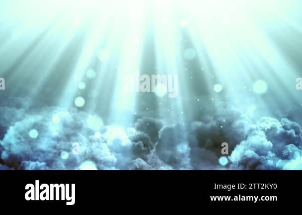Heavenly Light rays Worship animation which is suited for broadcast, commercials and ...