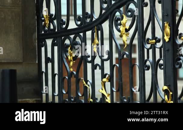 Fence medieval metal gate Stock Videos & Footage - HD and 4K Video ...
