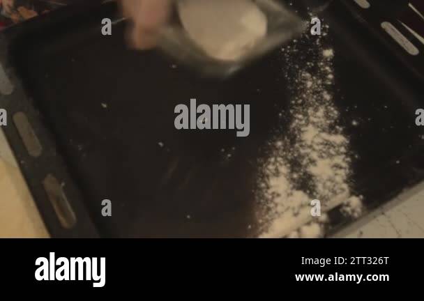 Flour on baking sheet Stock Videos & Footage - HD and 4K Video Clips ...