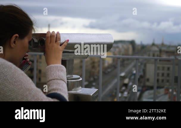 Optical binocular aim sight and telescope Stock Videos & Footage - HD ...