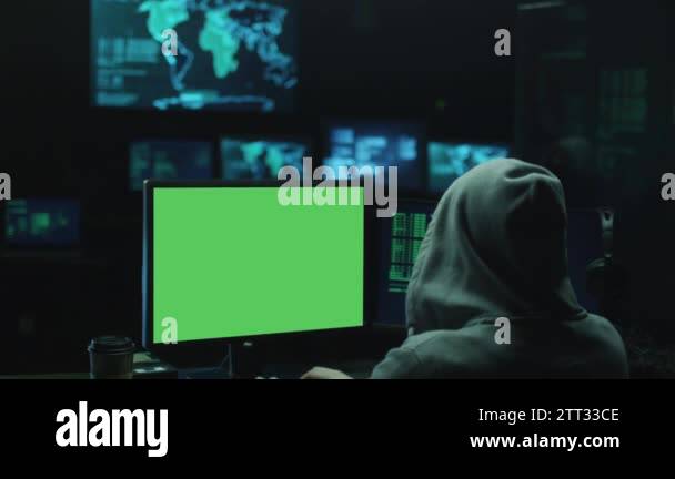 Concentrated Programmers Work on Personal Computers Located in a System ...