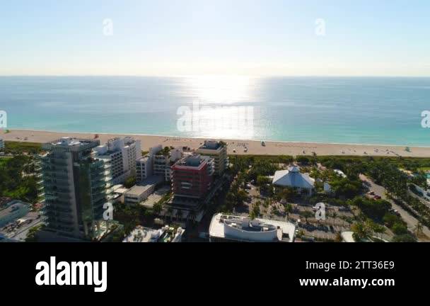 Aerial flyover miami beach drone Stock Videos & Footage - HD and 4K ...