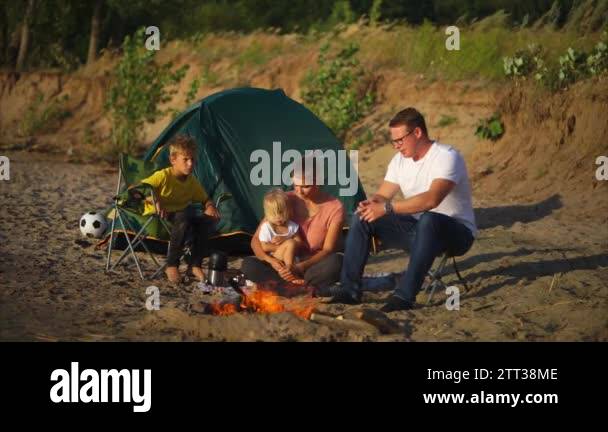 Camping family children Stock Videos & Footage - HD and 4K Video Clips ...