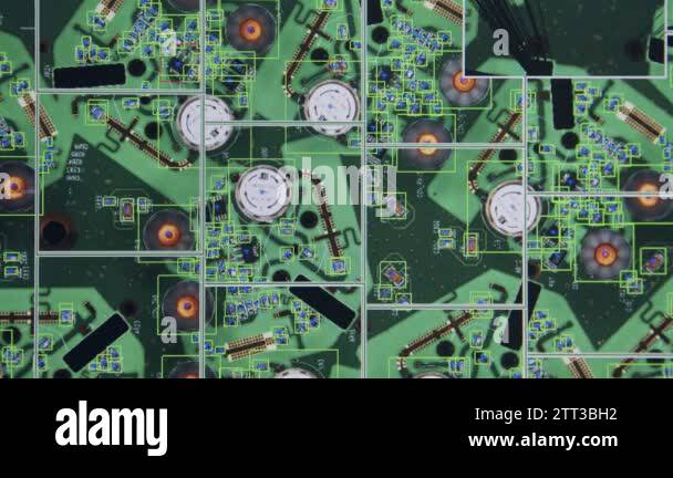 Visual and 3D inspection of a computer circuit board using laser ...