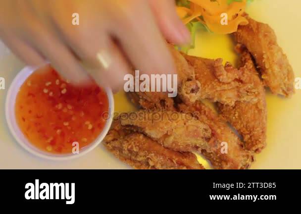 Deep fried buffalo wings Stock Videos & Footage - HD and 4K Video Clips ...