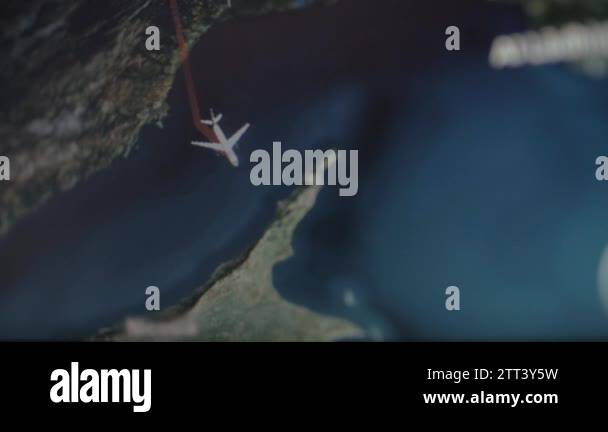 Flight path map Stock Videos & Footage - HD and 4K Video Clips - Alamy