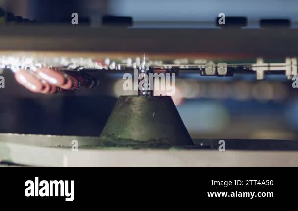 selective wave soldering machine during a circuit board manufacturing ...