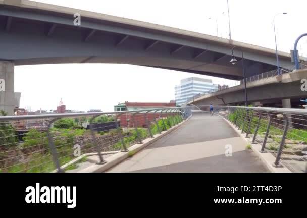North bank pedestrian bridge Stock Videos & Footage - HD and 4K Video ...
