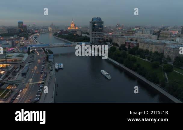 Night scenery view embankment Stock Videos & Footage - HD and 4K Video ...