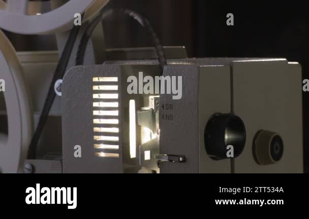 Amateur cinema. Projector for 8mm film. 1960s, 1970s, 1980s years. Home ...
