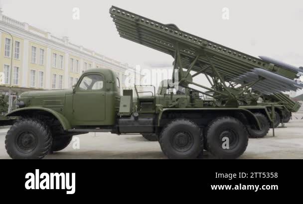 Katyusha artillery system. Military equipment, T-34 tank, Katyusha artillery system, ACS 100 ...