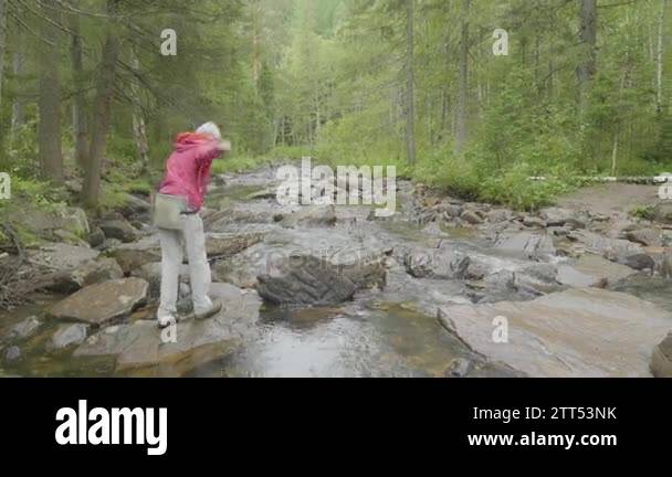 Woman wading in river Stock Videos & Footage - HD and 4K Video Clips ...
