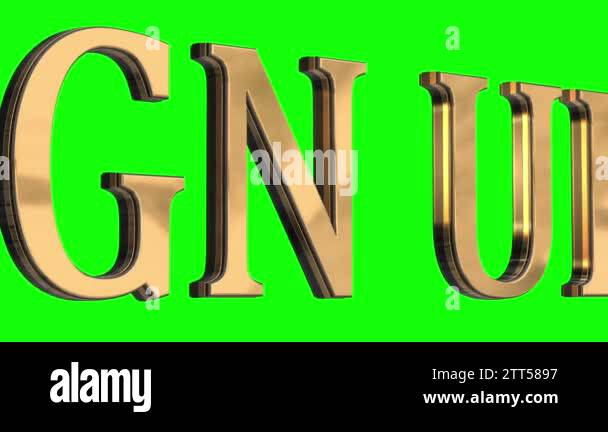 3d gold text letters sign Stock Videos & Footage - HD and 4K Video ...